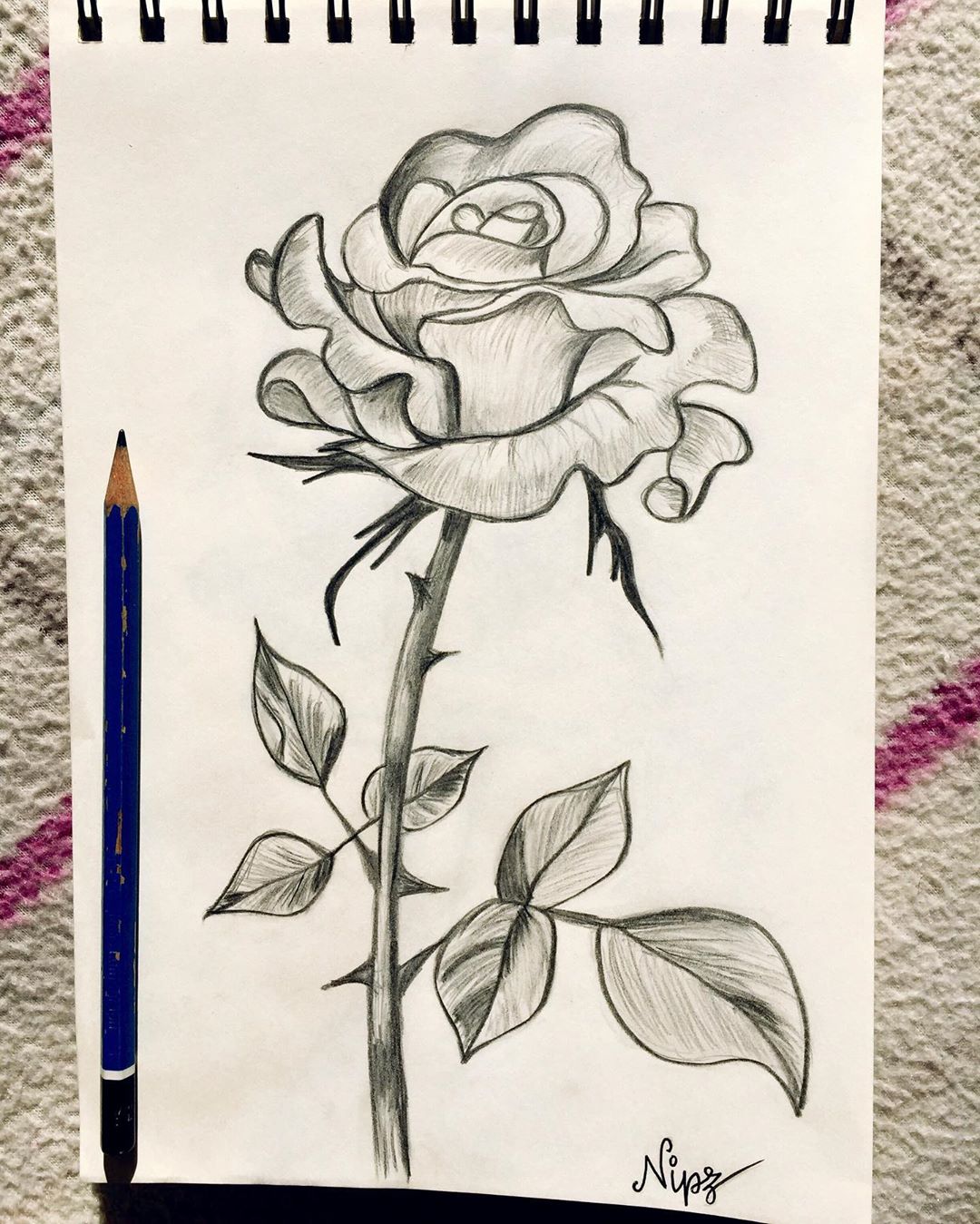 How To Draw A Easy Flower